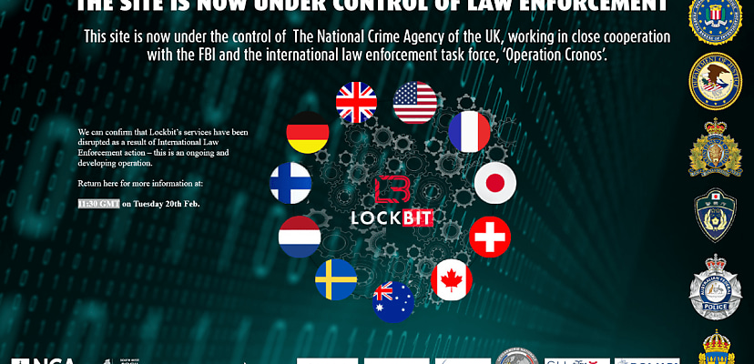 LockBit ransomware site seized by law enforcement - Cyber Daily